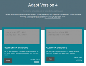 Adapt showcase - Adapt Learning