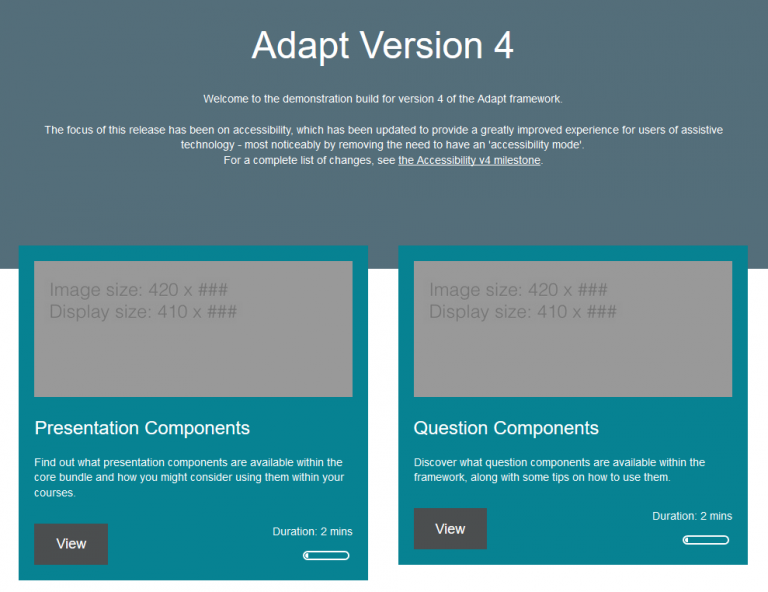 Adapt showcase - Adapt Learning
